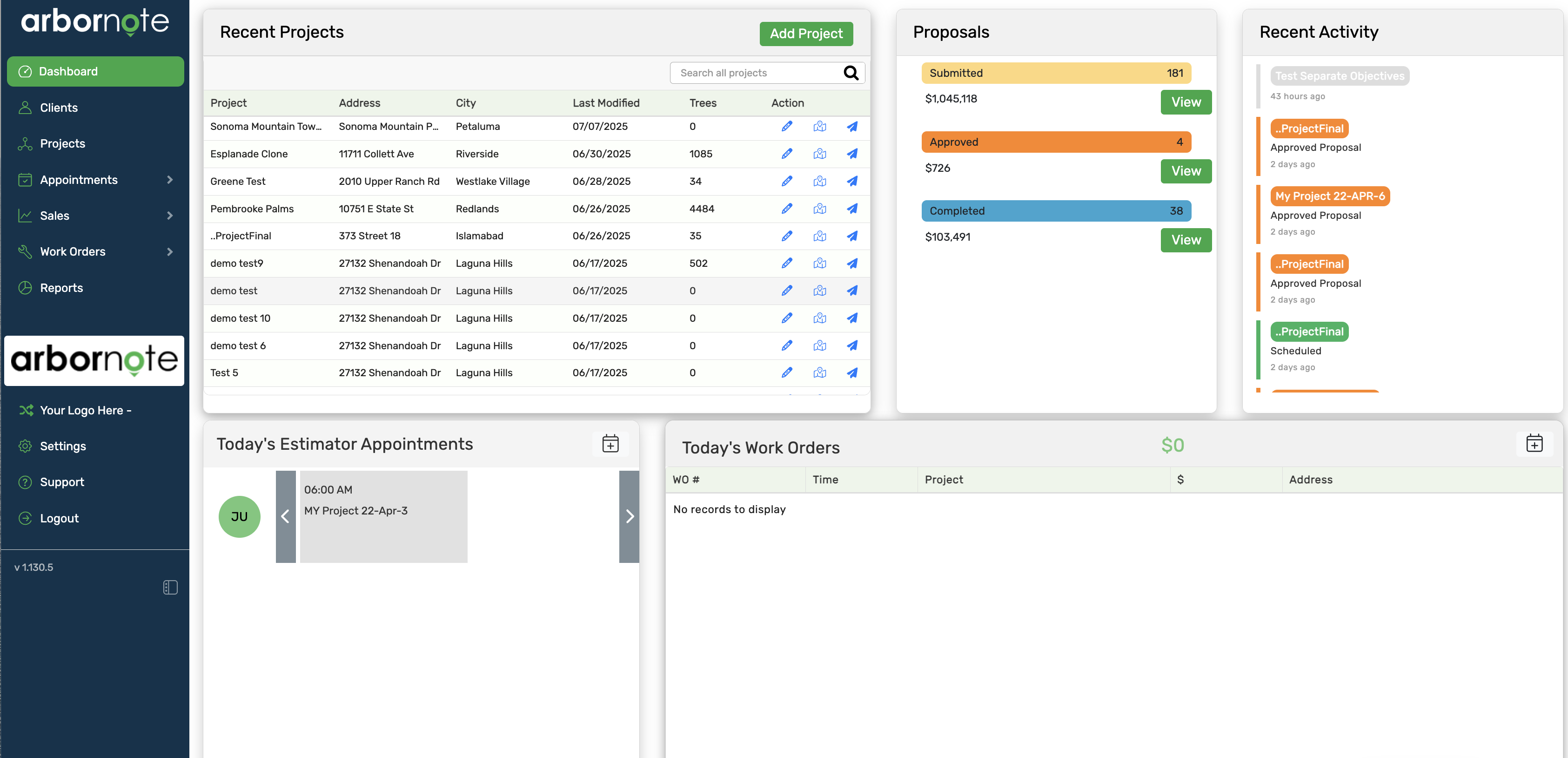 Intro Overview ArborNote Desktop App – Arbornote